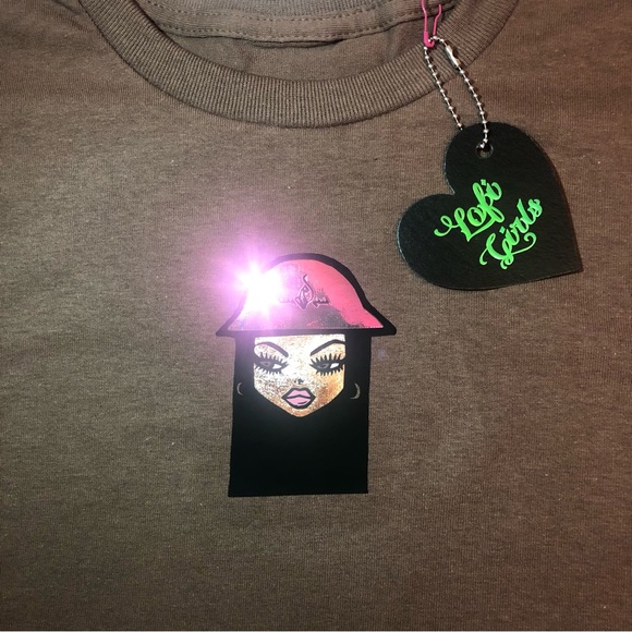 Lofi Girls | Tops | Holographic Premium Vinyl Lofi Girls Custom Design ...